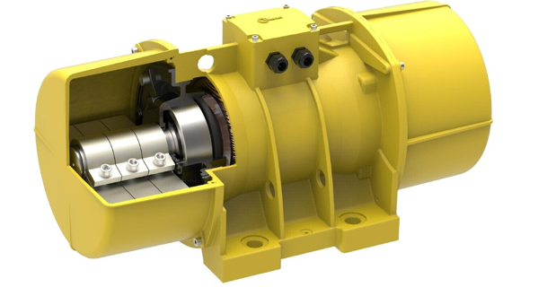 Vibration Motor 400V ATEX, 2-Pole, Unbalance Motor, External Vibrator ...